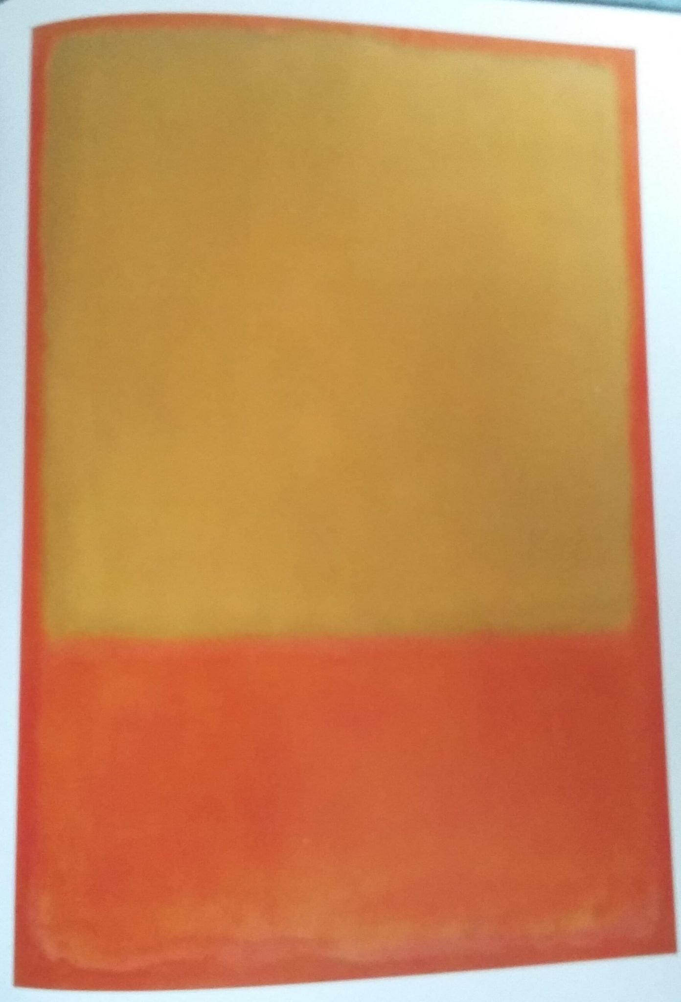 Ochre and Red on Red de Mark Rothko.
